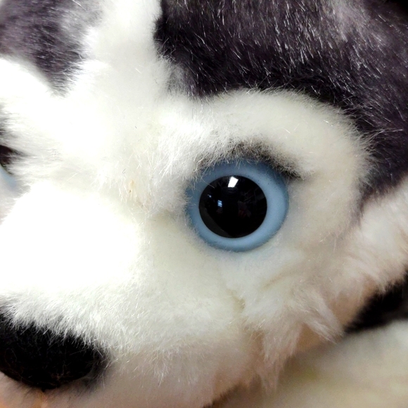 Aurora | Toys | Siberian Husky Plush Puppy Dog Stuffed Animal Blue Eyes ...